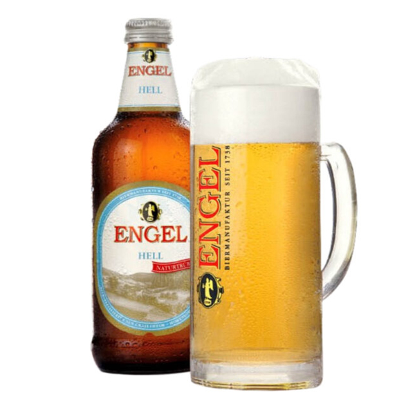 Bia Engel Bock Hell 7,2% Đức – chai 500ml - Rượu bia ngoại